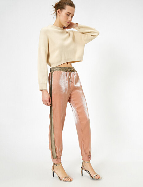 Koton Kadın Beli Bağlamalı Jogger Pantolon