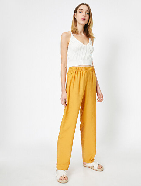 Koton Kadın Normal Bel Rahat Kesim Pantolon