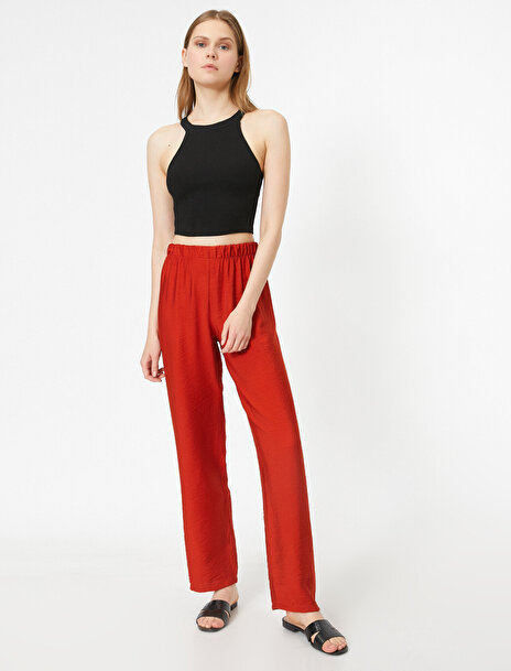 Koton Kadın Normal Bel Rahat Kesim Pantolon