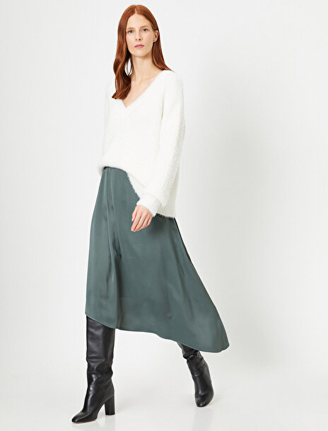 Koton Kadın Rahat Kesim Etek