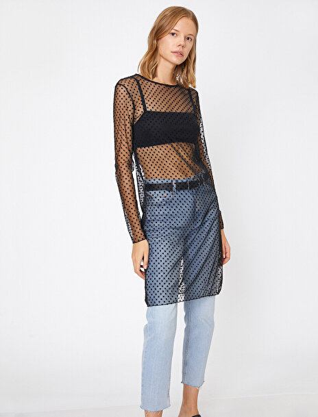 Koton Kadın Puantiyeli Elbise