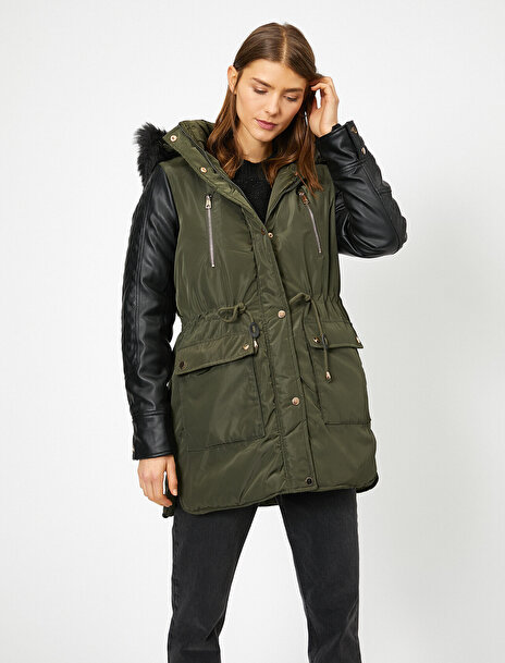 Koton Kadın Kapüşonlu Parka