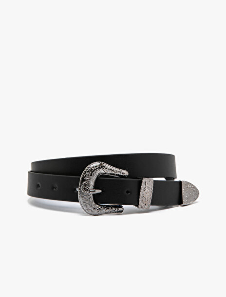 Koton Kadın Deri Görünümlü Kemer