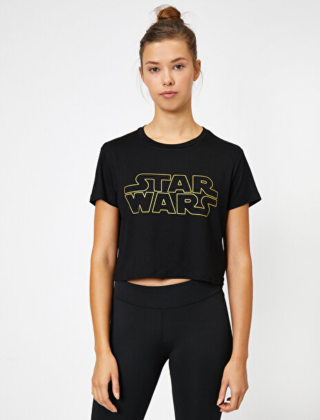 Koton Kadın Star Wars Baskılı T-Shirt Koton Kadın Star Wars Baskılı T-Shirt