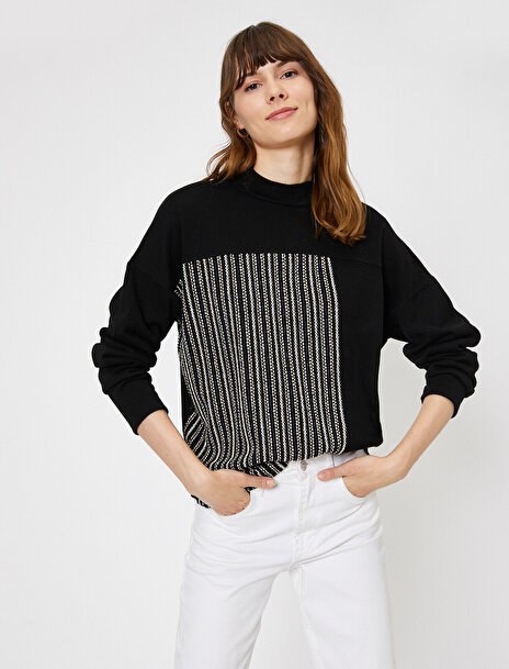 Koton Kadın İşlemeli Kazak