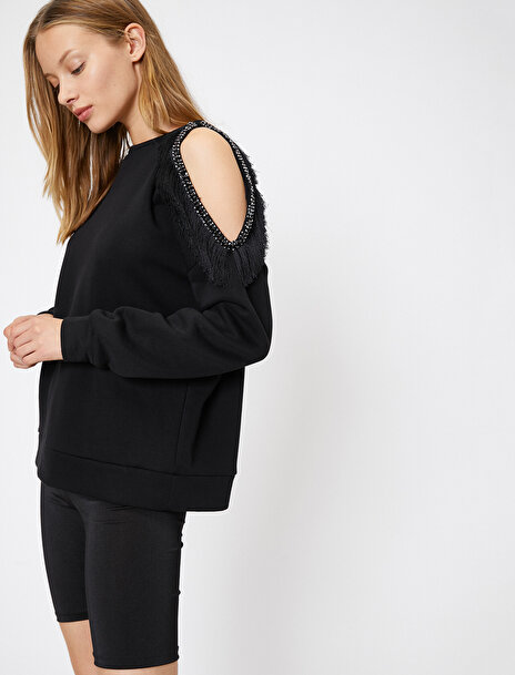 Koton Kadın El Emeği Sweatshirt Koton Kadın El Emeği Sweatshirt