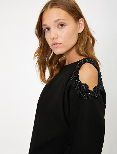 Koton Kadın El Emeği Sweatshirt Koton Kadın El Emeği Sweatshirt