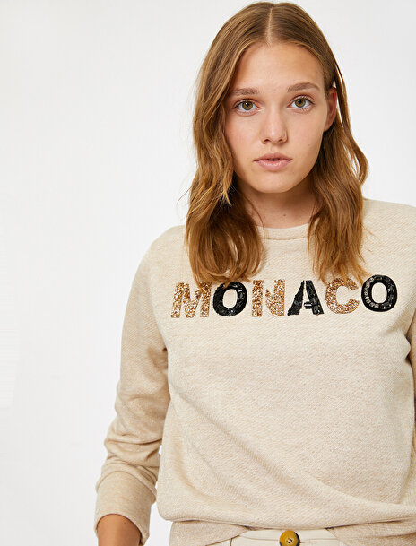 Koton Kadın El Emeği Sweatshirt Koton Kadın El Emeği Sweatshirt
