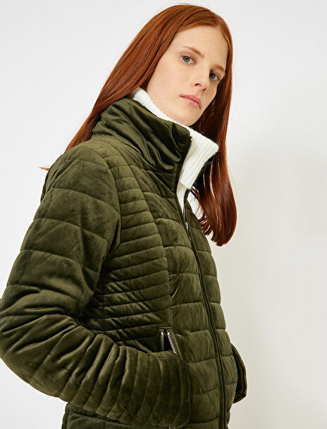 Koton Kadın Cep Detaylı Şişme Mont