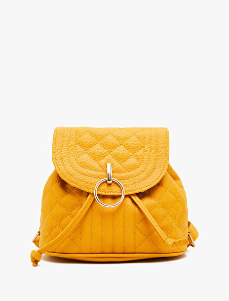 Koton Kadın Deri Görünümlü Sırt Çantası