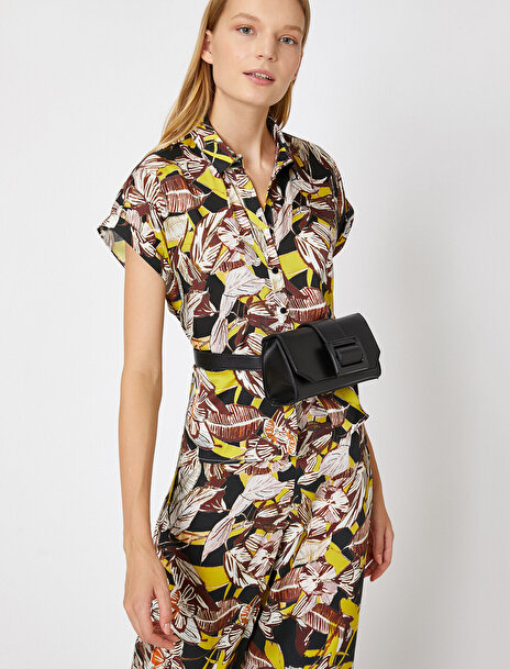 Koton Kadın Toka Detaylı Bel Çantası