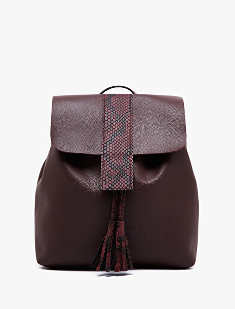 Koton Kadın Deri Görünümlü Sırt Çantası