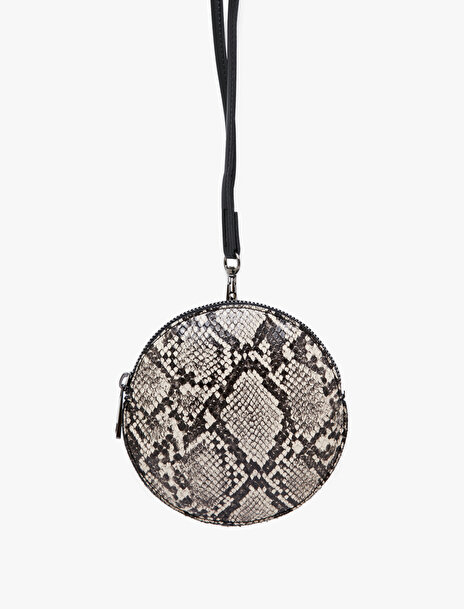 Koton Kadın Yılan Derisi Desenli Omuz Çantası