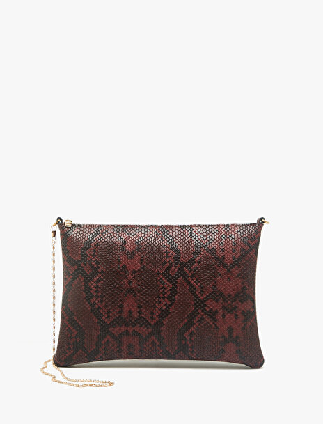 Koton Kadın Yılan Derisi Desenli Omuz Çantası