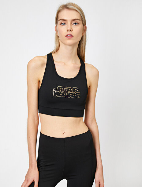 Koton Kadın Star Wars Lisanslı Baskılı Spor Bra Koton Kadın Star Wars Lisanslı Baskılı Spor Bra