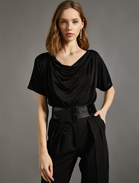 Koton Kadın İşlemeli Bluz