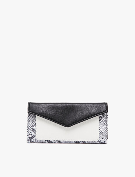 Koton Kadın Yılan Derisi Desenli Cüzdan