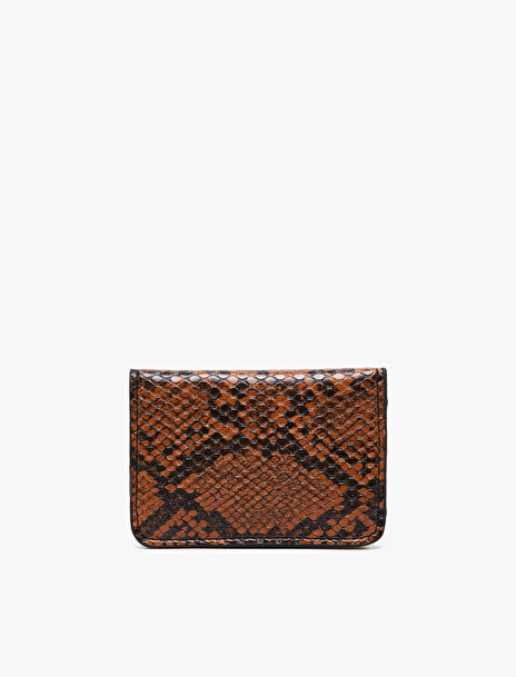 Koton Kadın Yılan Derisi Desenli Cüzdan