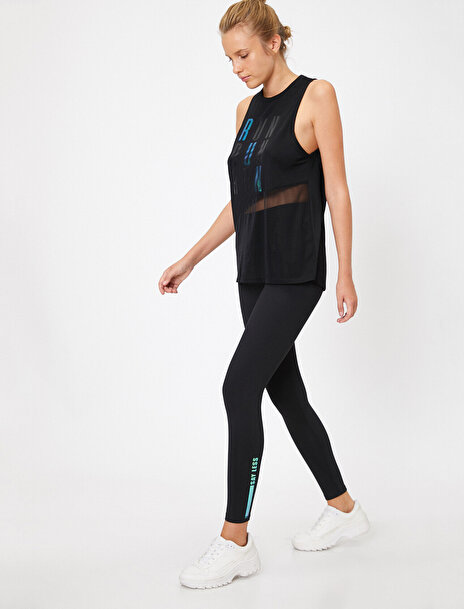 Koton Kadın Ebru Şallı Loves Koton Sport Tayt