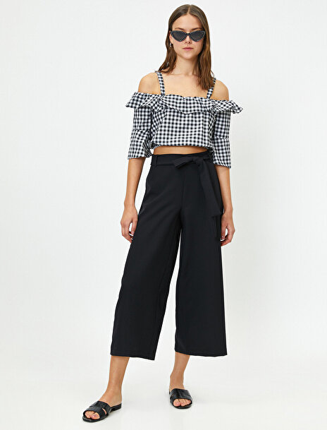 Koton Kadın Kısa Paça Pantolon