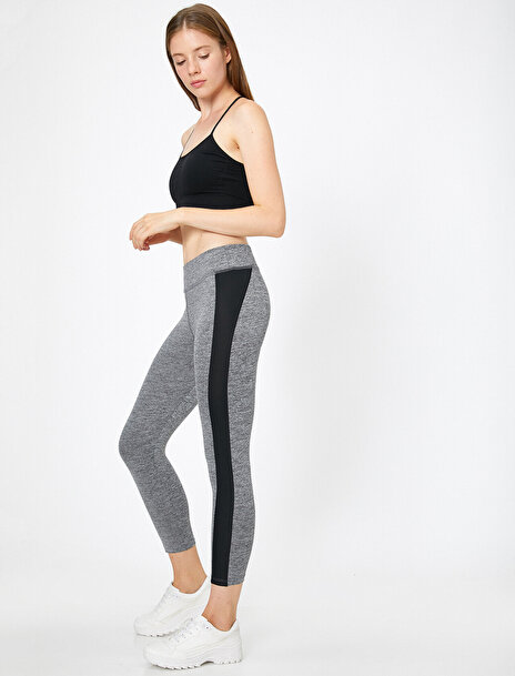 Koton Kadın Çizgili Tayt