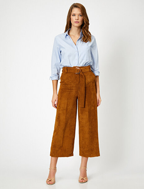 Koton Kadın Kadife Pantolon