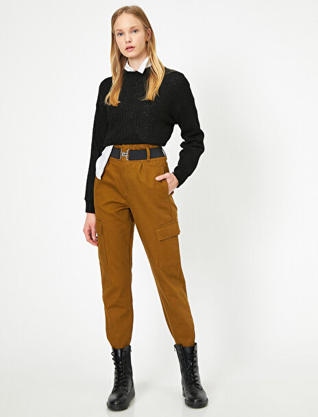 Koton Kadın Kargo Pantolon