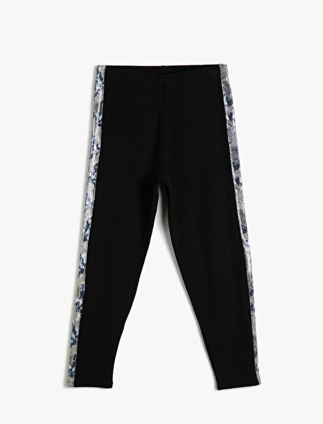 Koton Kadın Çizgili Tayt