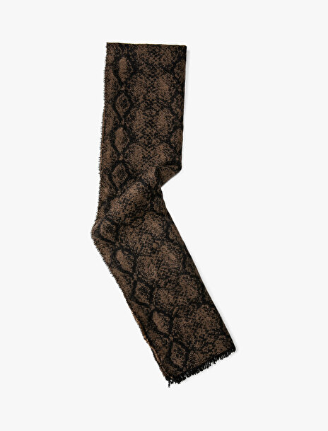 Koton Kadın Desenli Atkı