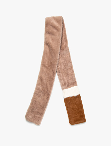 Koton Kadın Peluş Atkı Koton Kadın Peluş Atkı