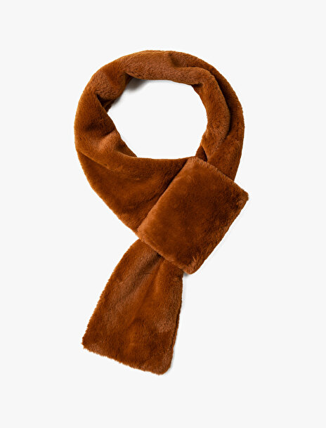 Koton Kadın Peluş Atkı Koton Kadın Peluş Atkı