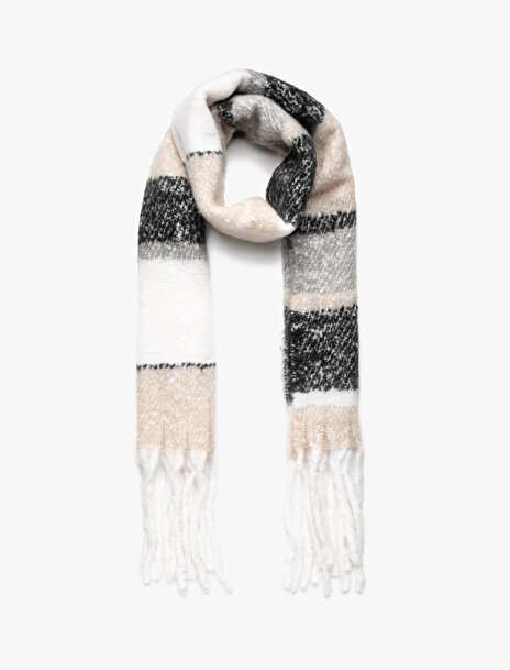 Koton Kadın Desenli Atkı