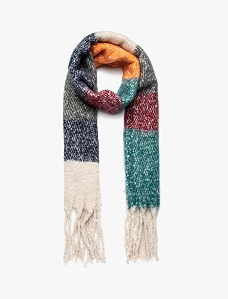 Koton Kadın Desenli Atkı