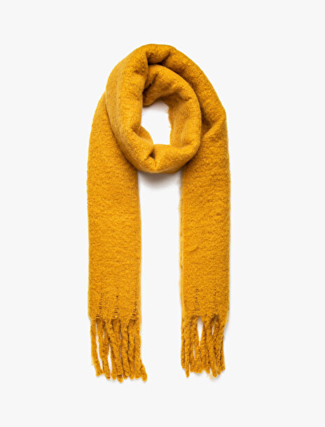 Koton Kadın Püskül Detaylı Atkı