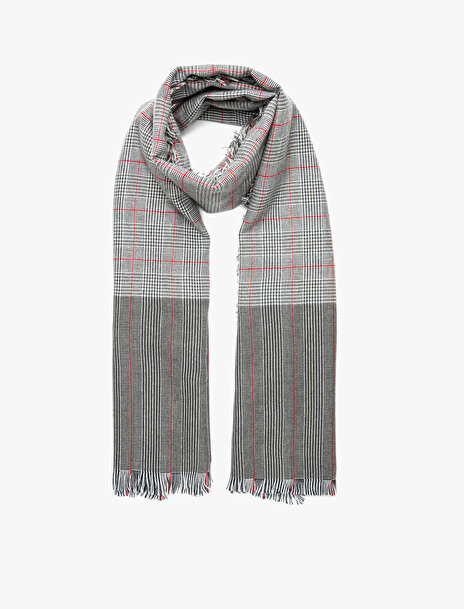 Koton Kadın Desenli Atkı