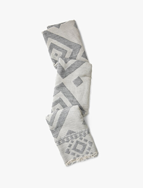 Koton Kadın Desenli Atkı