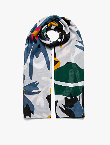 Koton Kadın Desenli Atkı