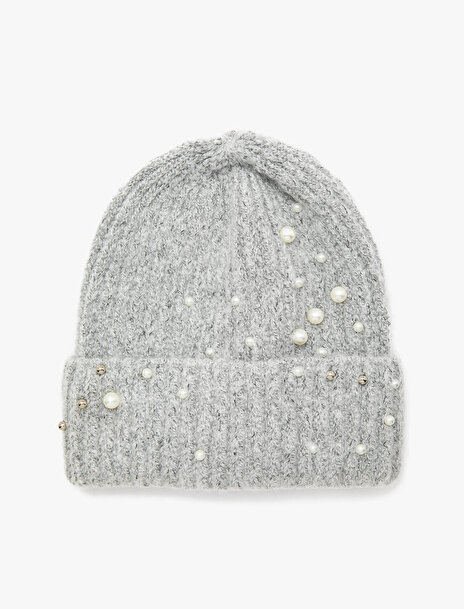 Koton Kadın İnci Detaylı Bere