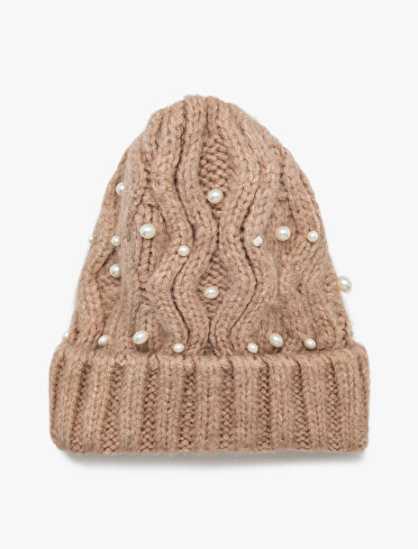 Koton Kadın İnci Detaylı Bere