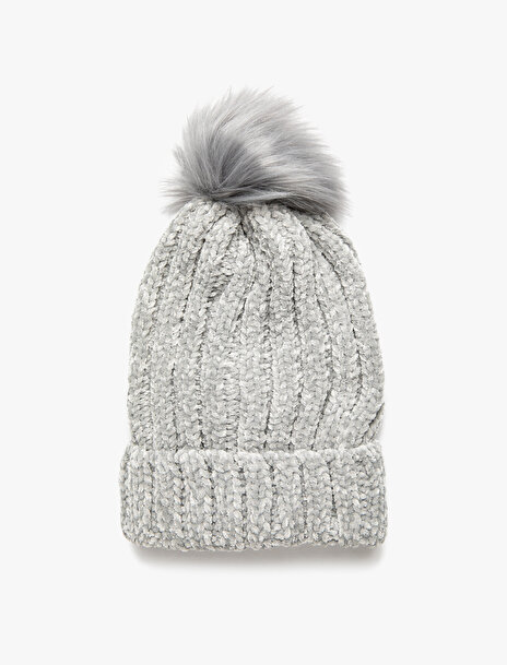 Koton Kadın Pon Pon Detaylı Bere