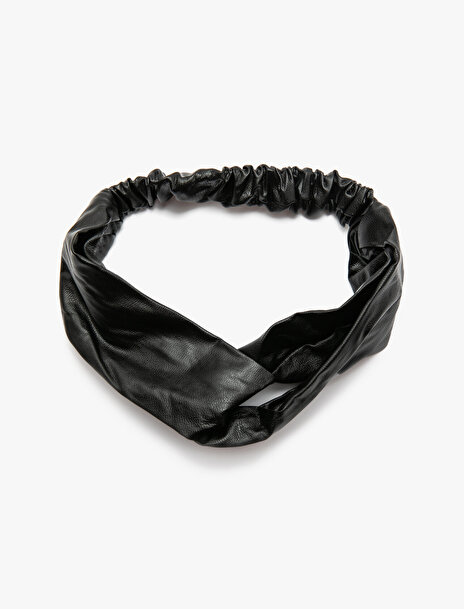 Koton Kadın Deri Görünümlü Saç Aksesuarı