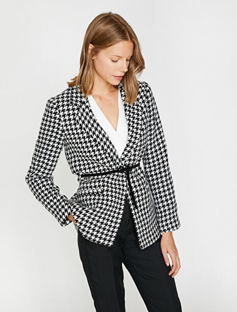 Koton Kadın Desenli Ceket