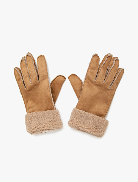 Koton Kadın Suni Kürk Detaylı Eldiven Koton Kadın Suni Kürk Detaylı Eldiven