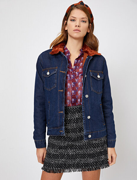 Koton Ole Genç Kız Yakasi ve Içi Suni Kürklü Mont