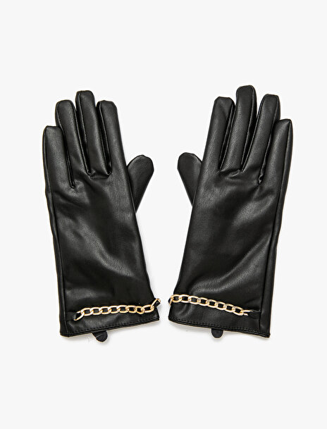 Koton Kadın Zincir Detaylı Eldiven