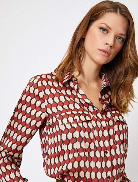 Koton Kadın Arzu Sabancı for Koton Gömlek