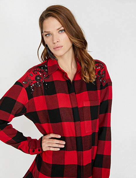 Koton Kadın Arzu Sabancı for Koton Shirt