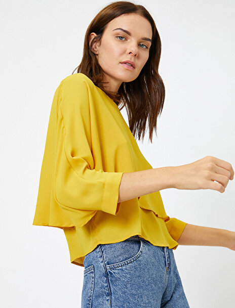 Koton Kadın Volanlı Bluz