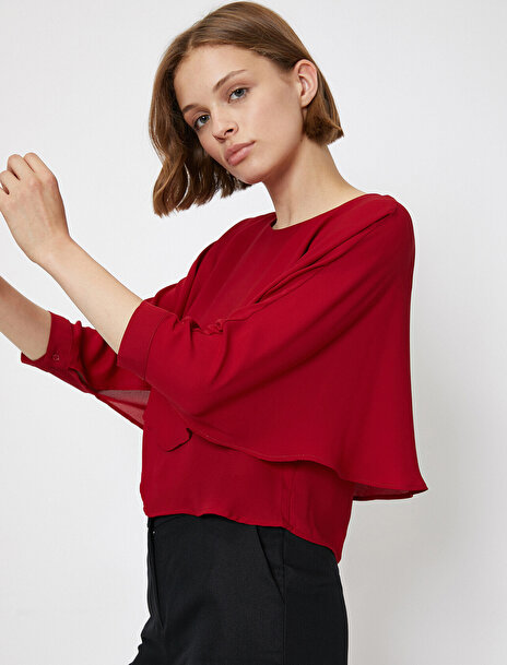 Koton Kadın Volanlı Bluz
