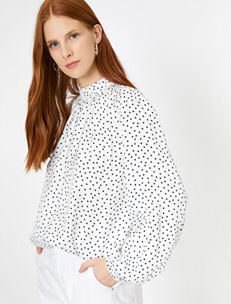 Koton Kadın Puantiyeli Bluz